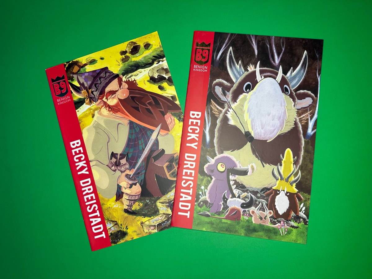 Becky Dreistadt B9 Art Book Combo | Becky & Frank