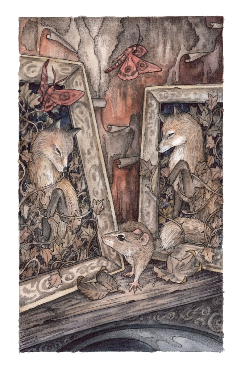 'The Devil' Original Art by Adam Oehlers | Nomadic alley