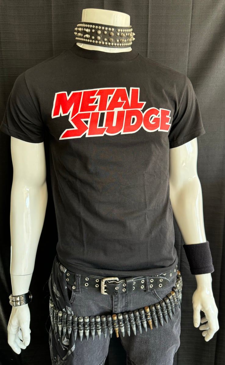 Metal Sludge Men's Red Logo "Too Fast For Sludge" tour t-shirt in ...