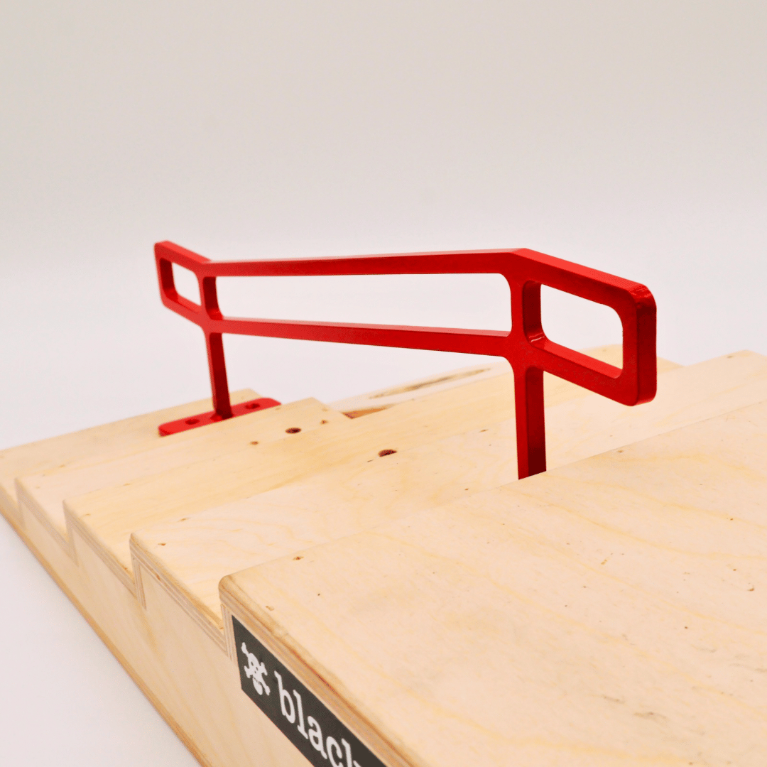 5 Stair Kink Rail - Square | Grind Right FB