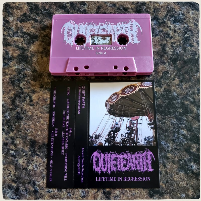 QUIET EARTH - Lifetime in Regression - Cassette | Ancient Temple Recordings