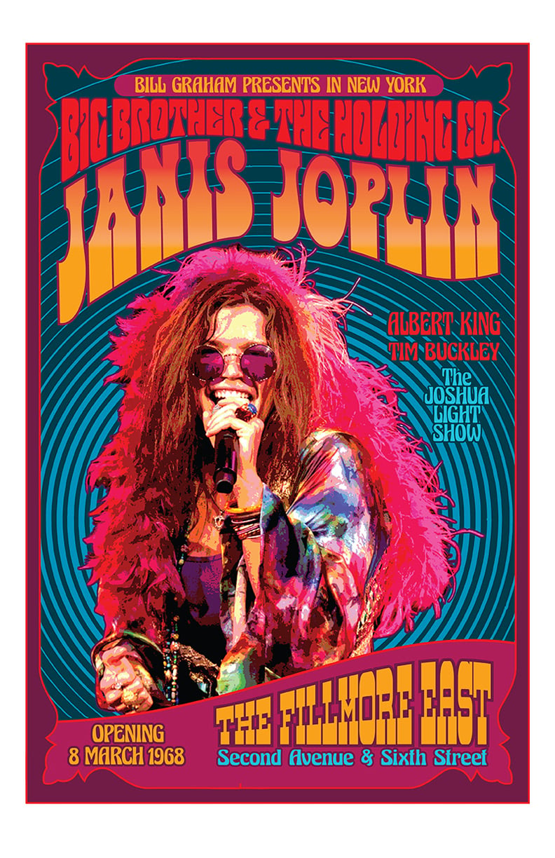 FILLMORE EAST FOLIO | davidedwardbyrdposters