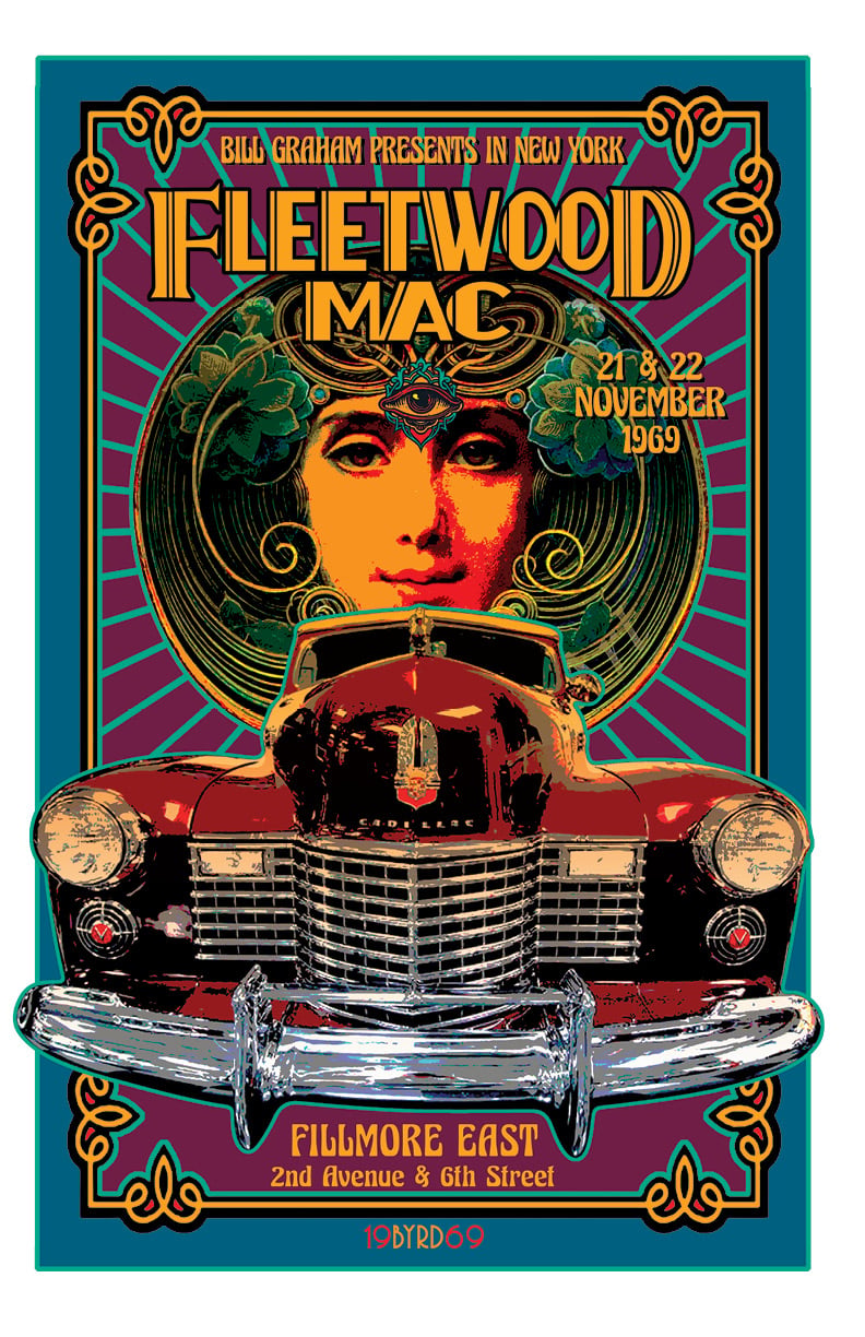 FILLMORE EAST FOLIO | davidedwardbyrdposters