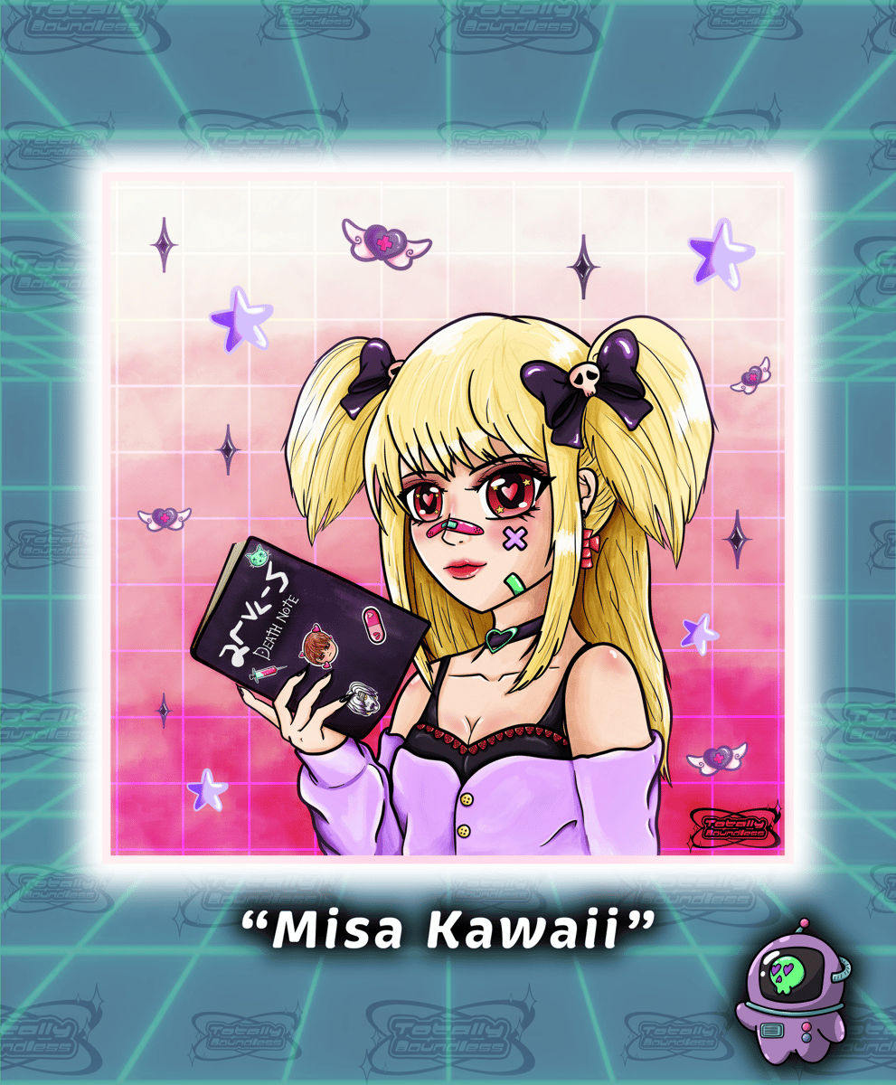 Misa Kawaii Print | Totally Boundless