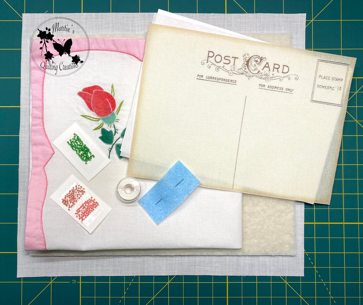 Vintage Postcard Kits | Martie's Quilting Creations