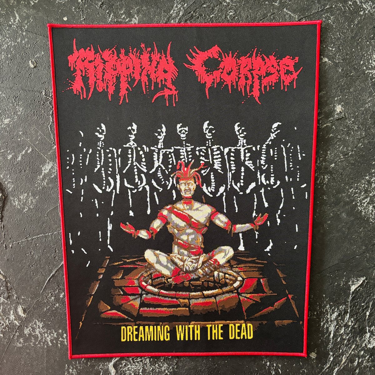 RIPPING CORPSE - DREAMING WITH THE DEAD BACKPATCH | bhmoxm666