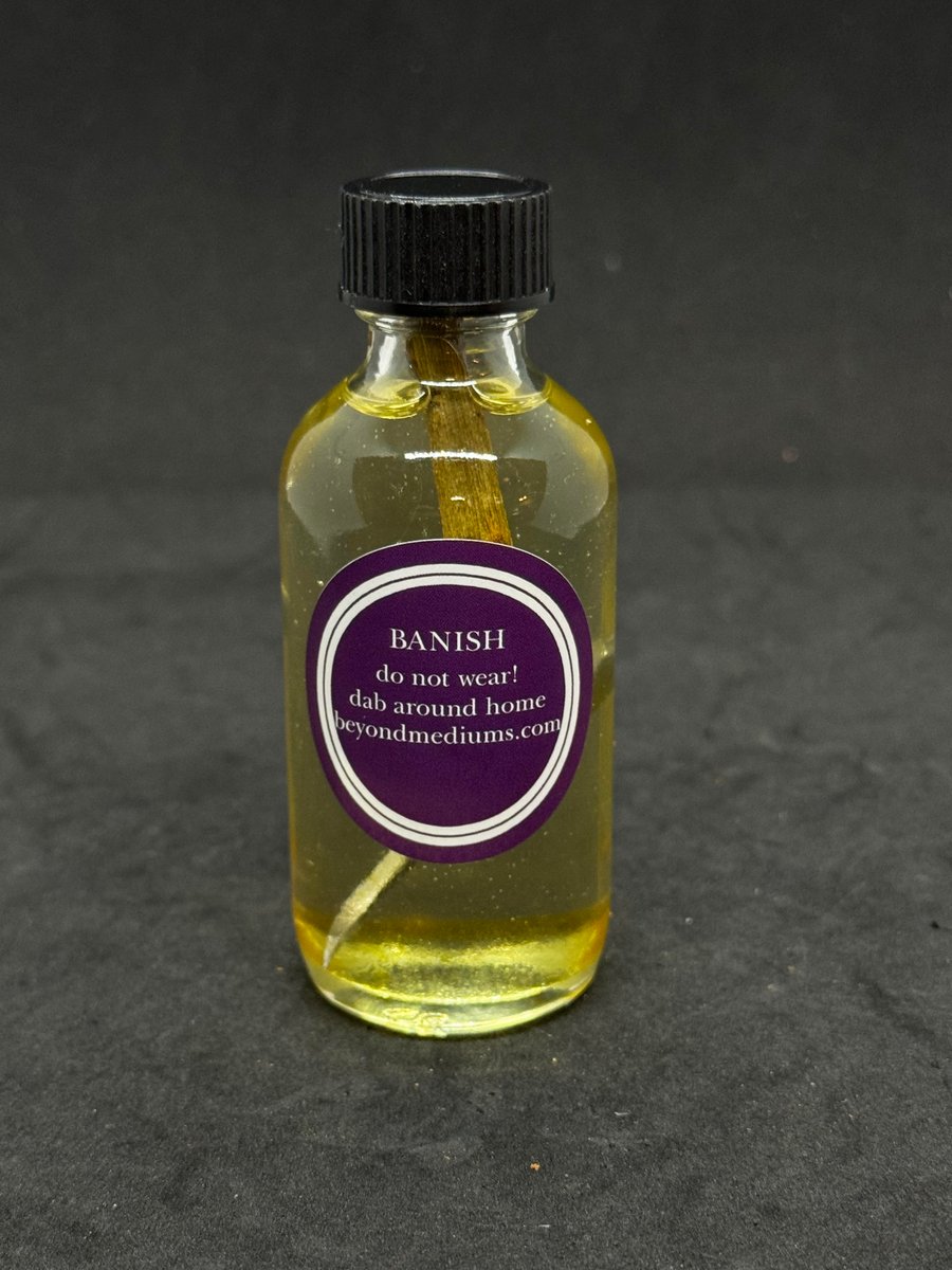 Banish Oil | Beyond Mediums