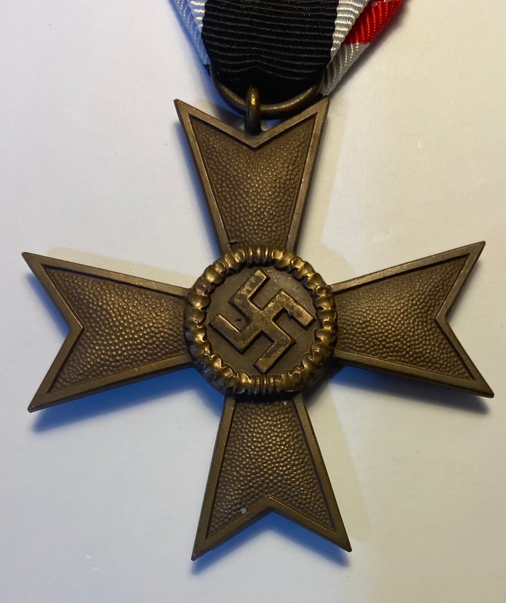 WW2 (Nazi Germany) War Merit Cross, 2nd Class w/o Swords - Authentic ...