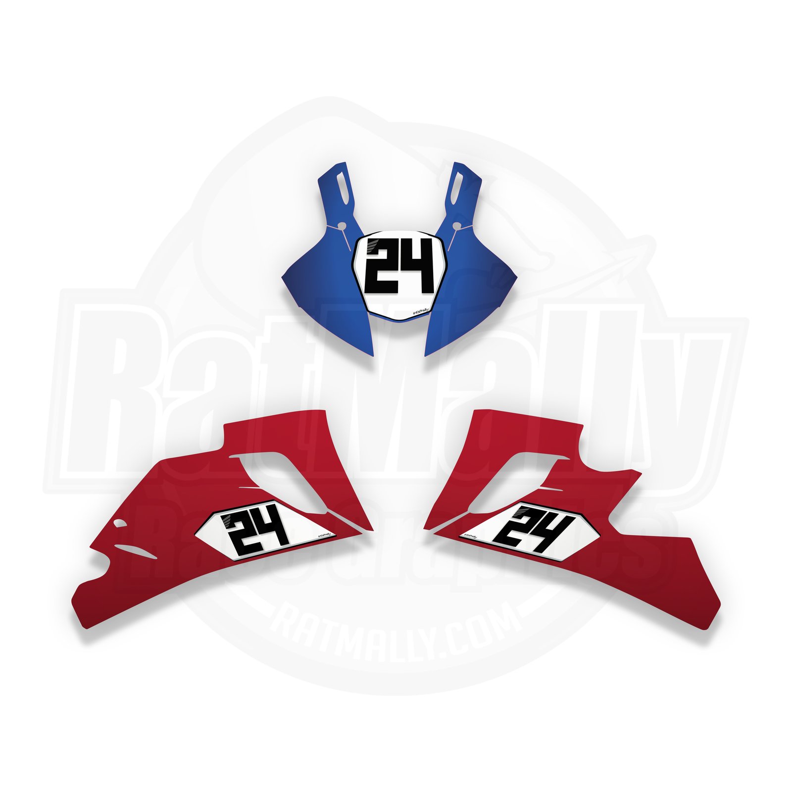 Race Number Boards to fit Honda CBR1000RR 2020 Fireblade / RatMally ...