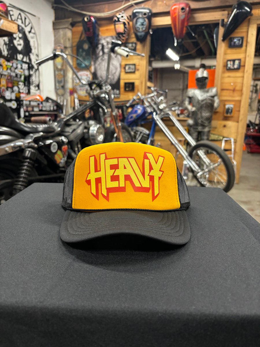 HEAVY — Heavy Metal Yello /Rad logo
