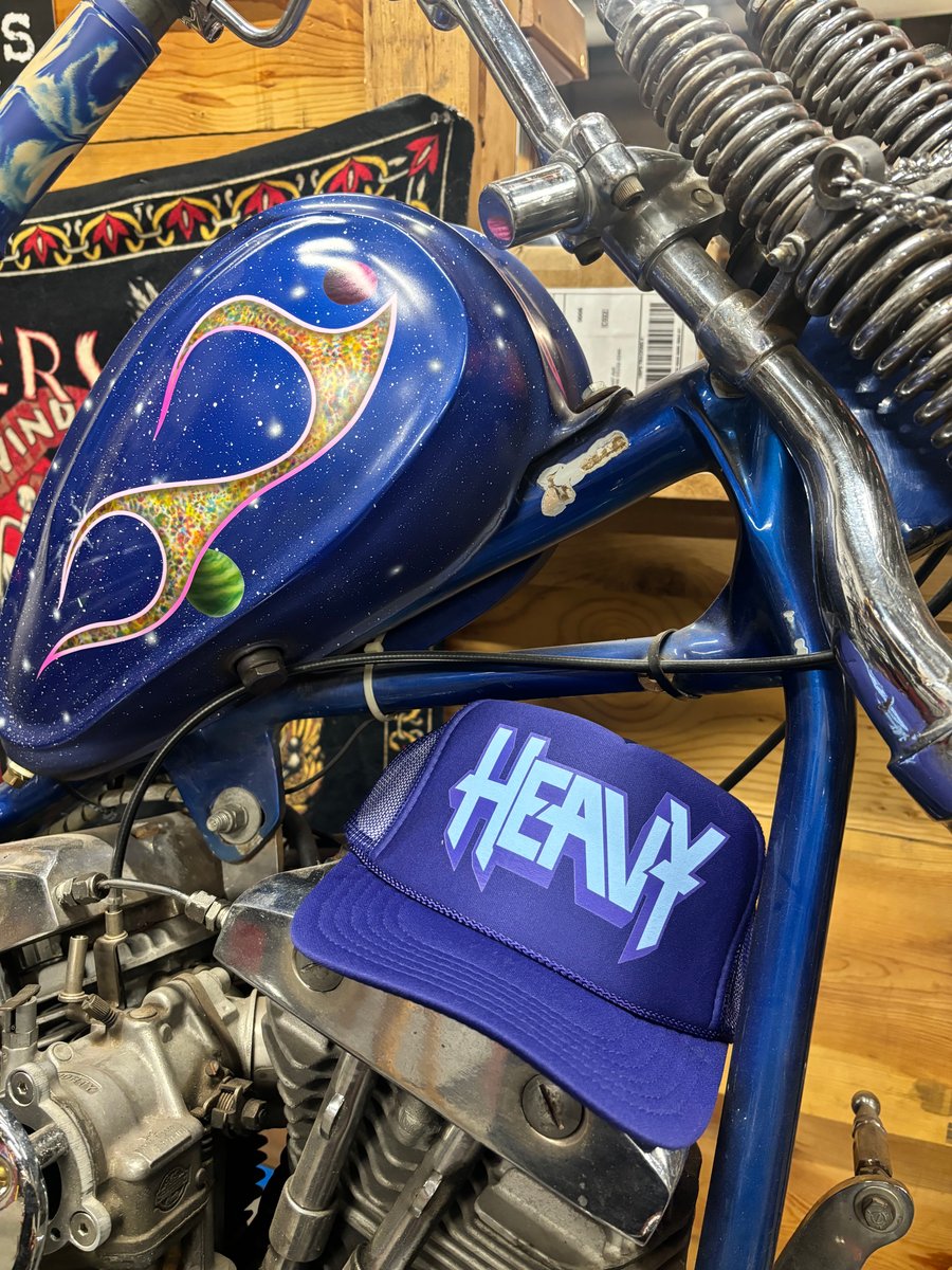 HEAVY — Heavy Metal Purp/blue