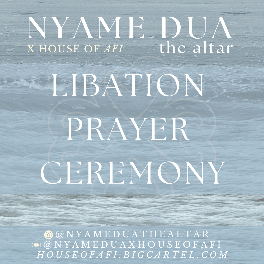 Libation (Water) Prayer Ceremony 4-7 days | House of Afi