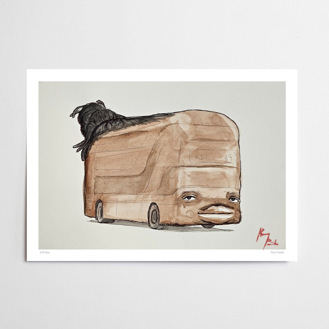 KSI London Bus | Rory Paints