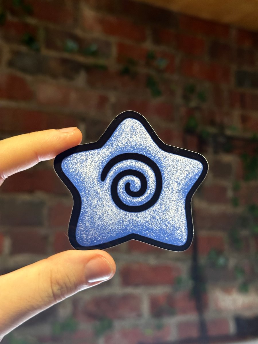 star spiral sticker | Saltnox