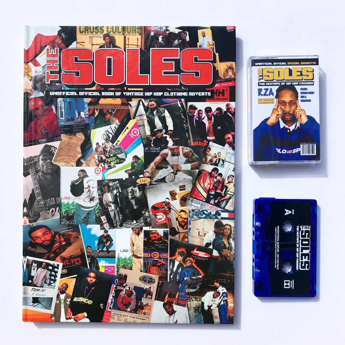 RZA Blue The Soles Mixtape and Book Bundle (PREORDER) | Unofficial ...