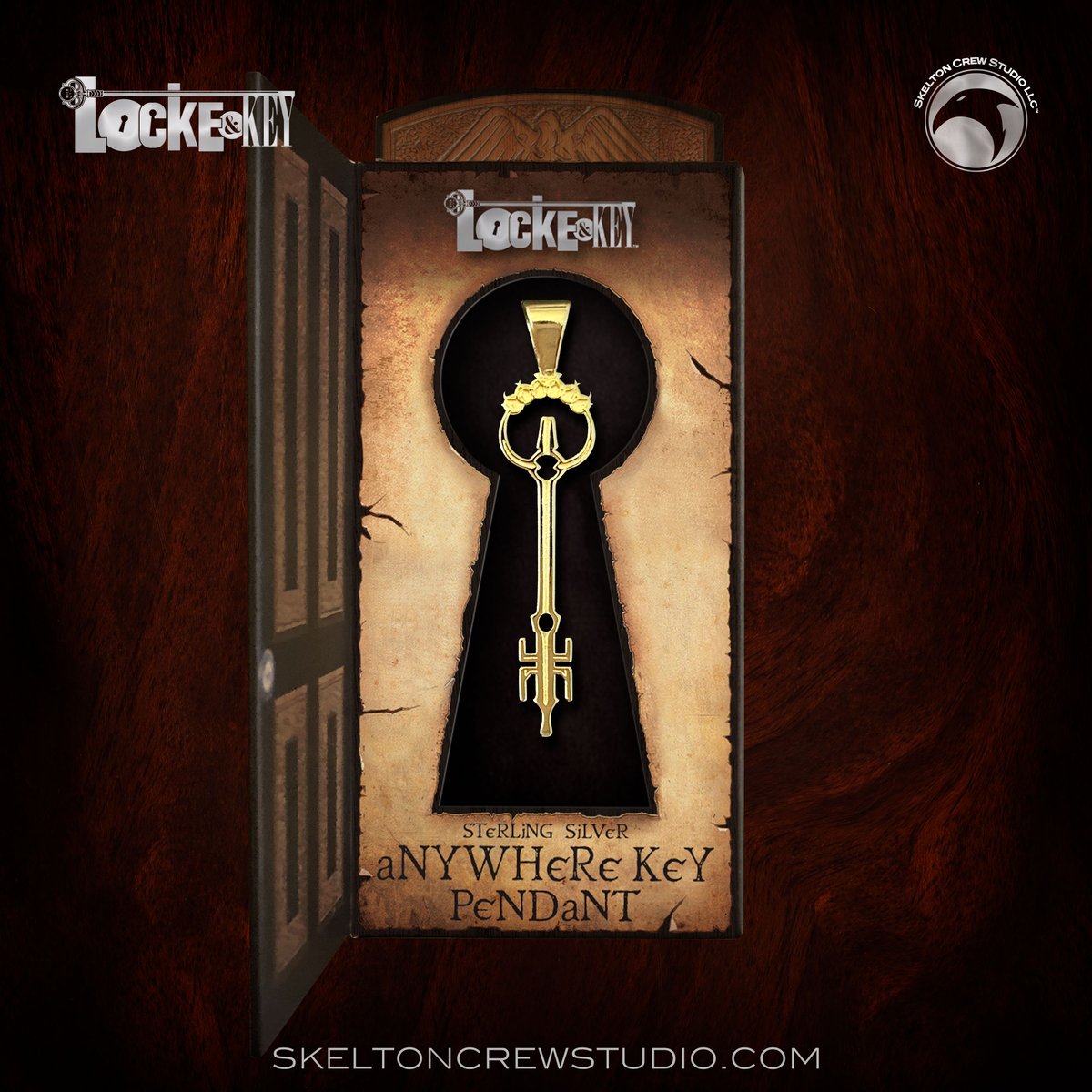Locke & Key: Sterling Silver Anywhere Key Pendant! | Skelton Crew Studio