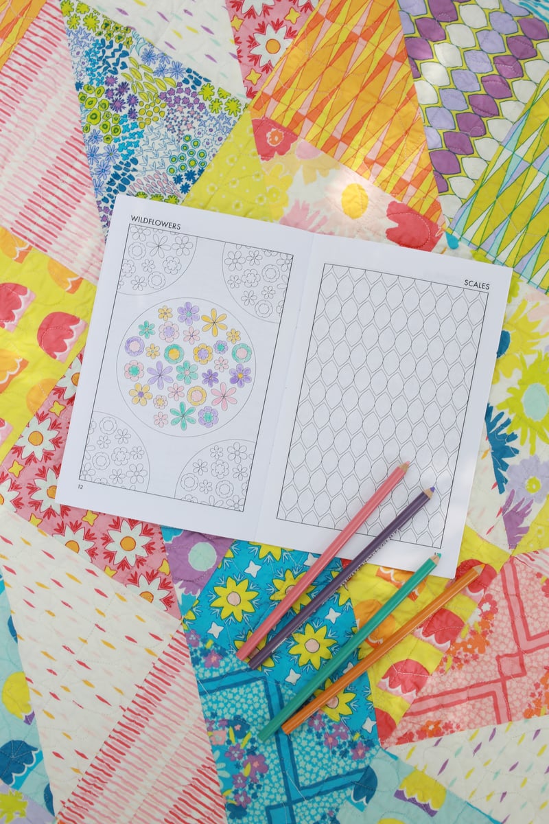 In Color Order Vol 2 - A Quilty Coloring Book | Jeni Baker Patterns