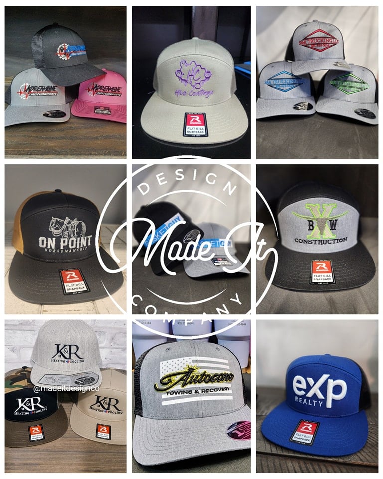 Custom Embroidered Caps | Made It Design Co