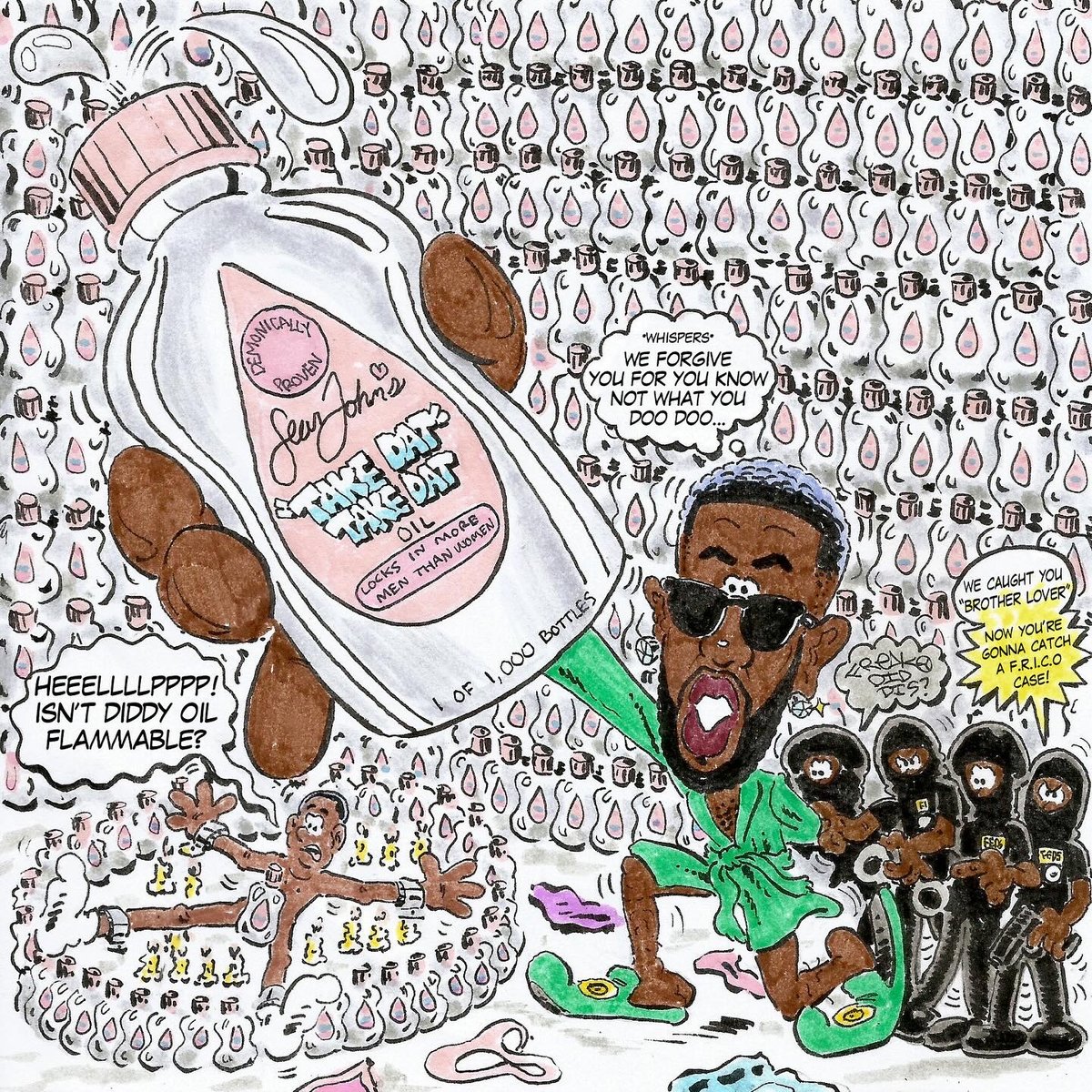 1000 Bottles of Diddy Oil | FRKO