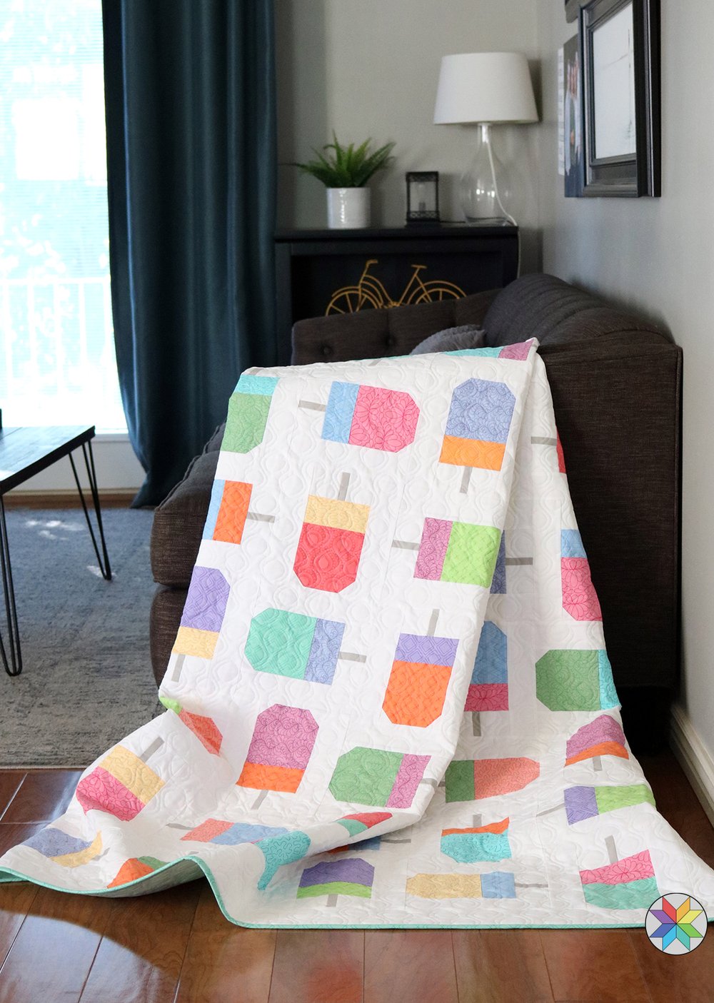 Juice Pops quilt pattern - PDF version | A Bright Corner