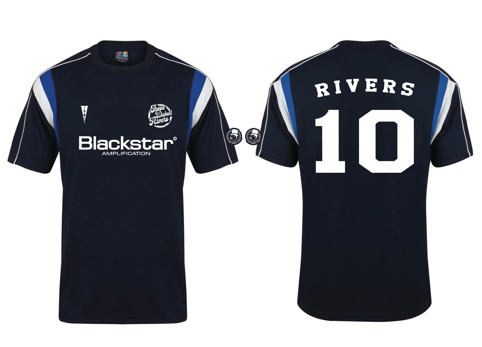 These Wicked Rivers 10 Year Anniversary Football Shirt / These Wicked ...