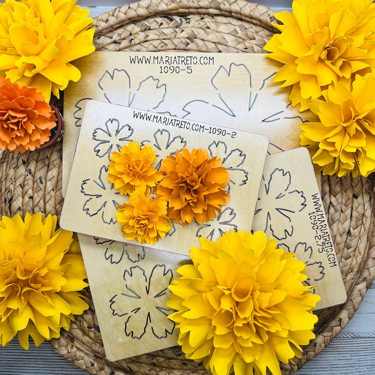 Cempasuchil Die-Cut 1090 | MariaTreto DIY Co™