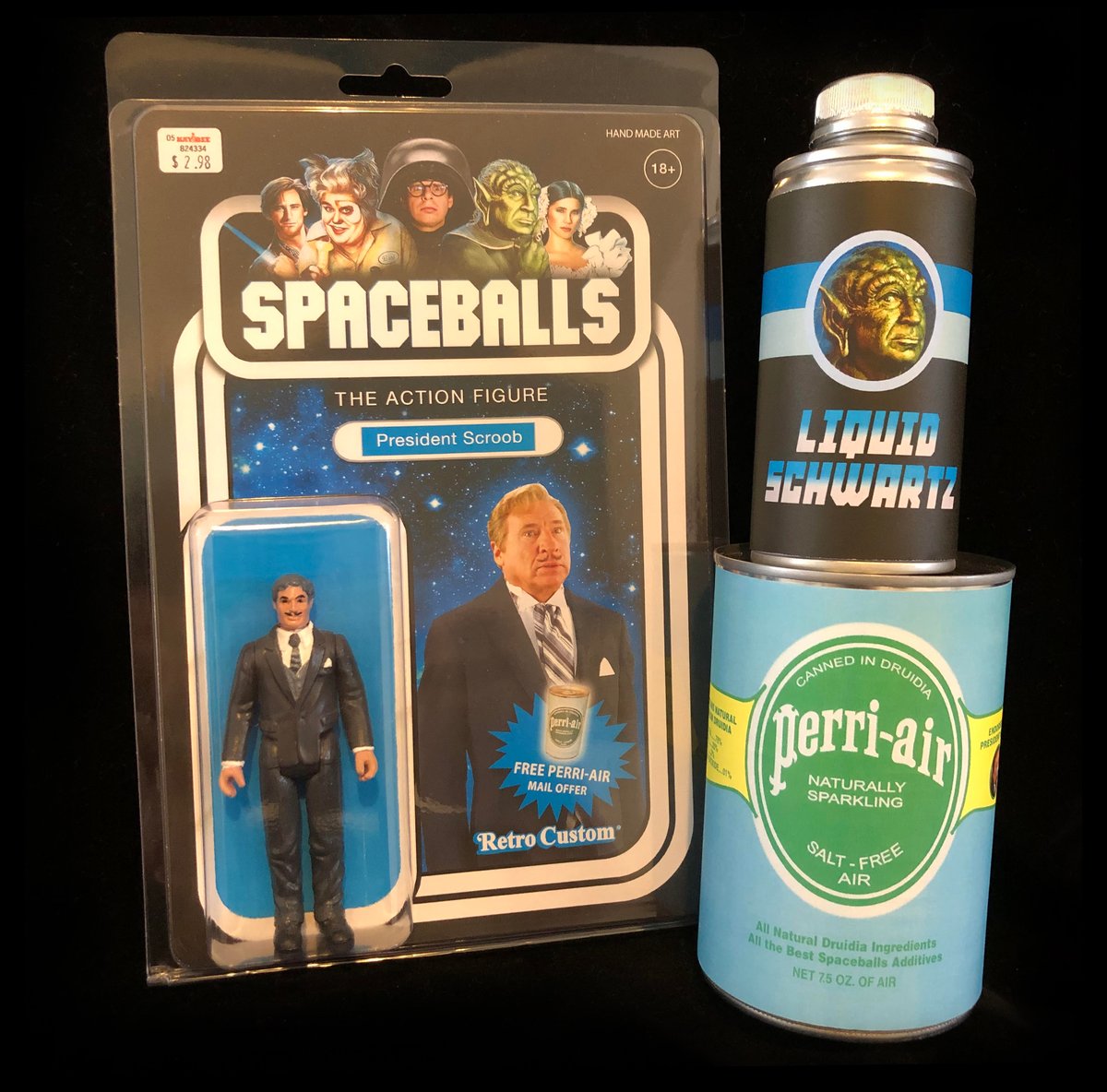 President Scroob - Deluxe Art toy with Schwartz & Perri-Air | Retro ...