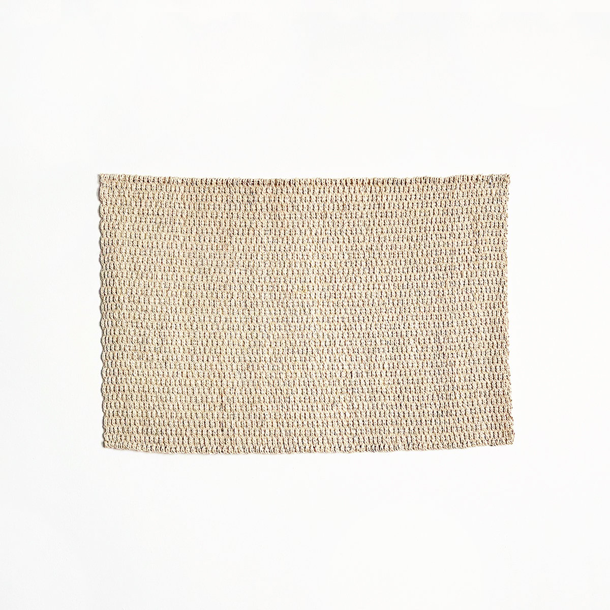 Handmade Agave Foot Rug / hecho-shop