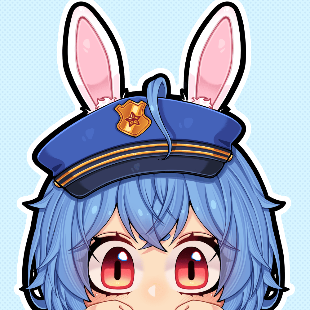 Large Bumber peaking sticker | DerpyDellyDesign