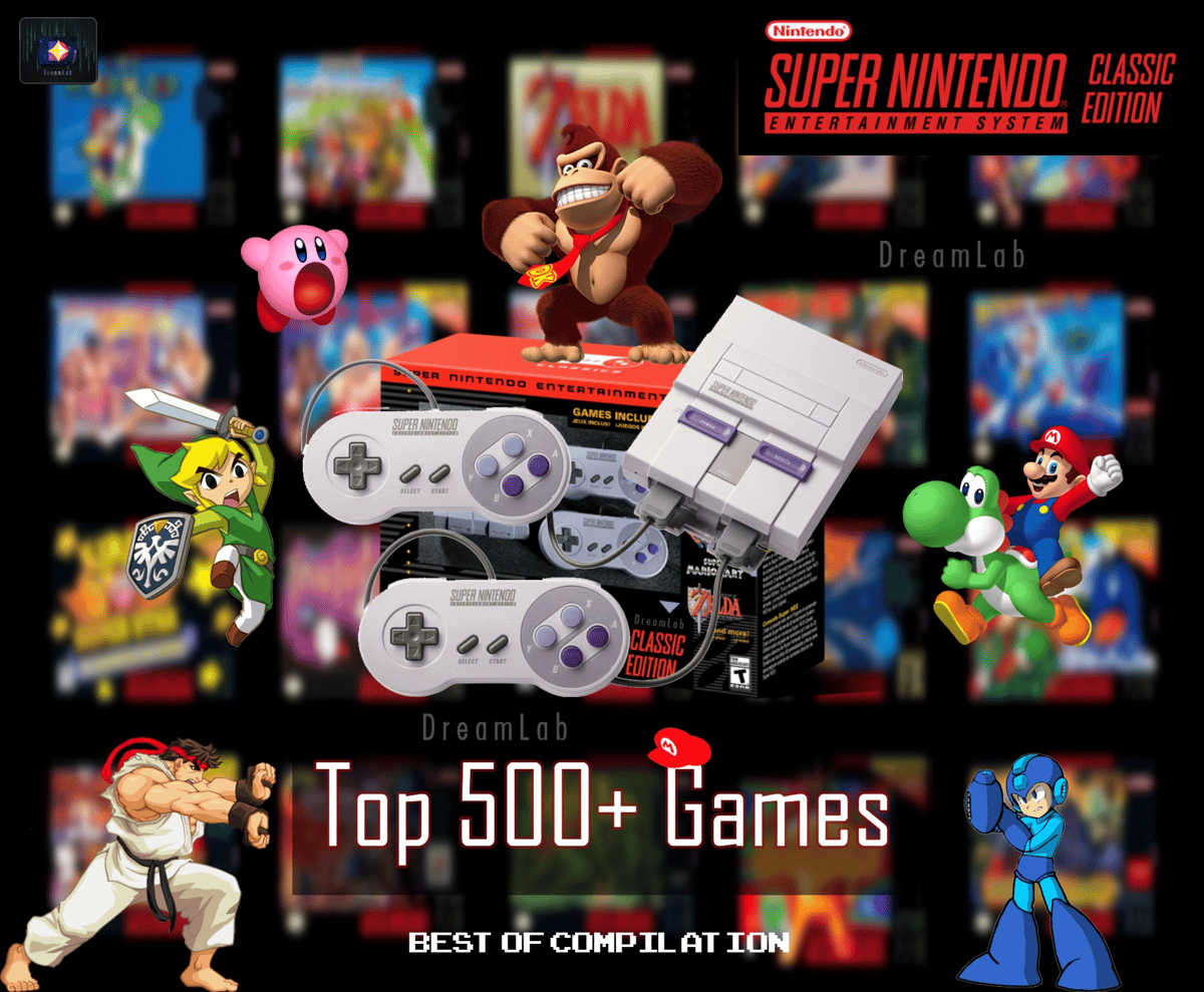 Super Nintendo Classic Edition Mini Console "Best of Compiliation ...