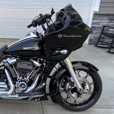 Script Road Glide Fairing Script Decals | Gladiator Graphics