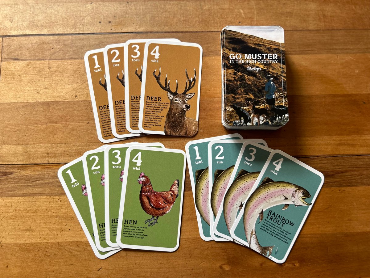 EJV Design — 'Go muster' card game
