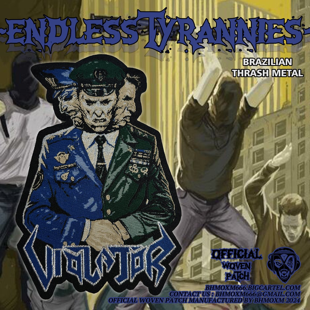 VIOLATOR - SCENARIOS OF BRUTALITY OFFICIAL PATCH | bhmoxm666