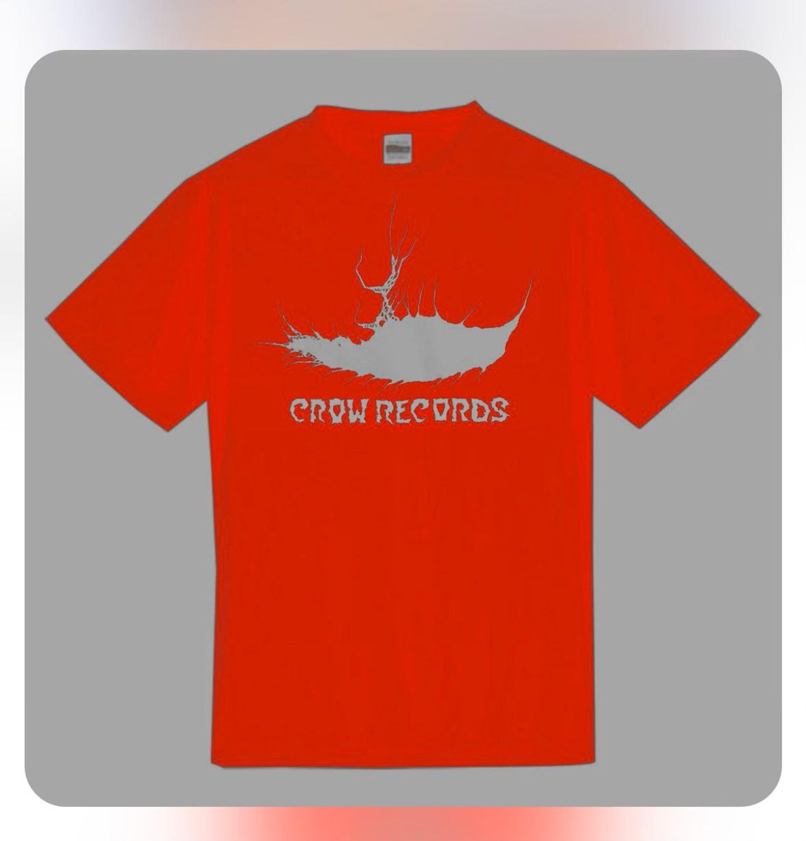 CROW RECORDS "CROW RECORDS" ULTRA T-SHIRT | Prank Records