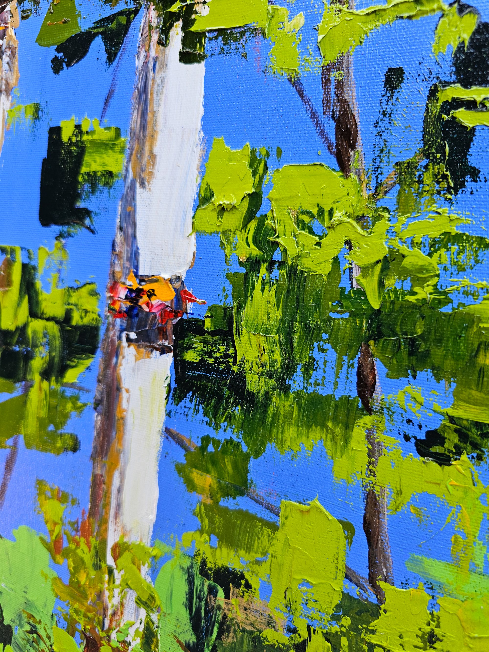 - Birch Greens - | Jamie MacLean Fine Art