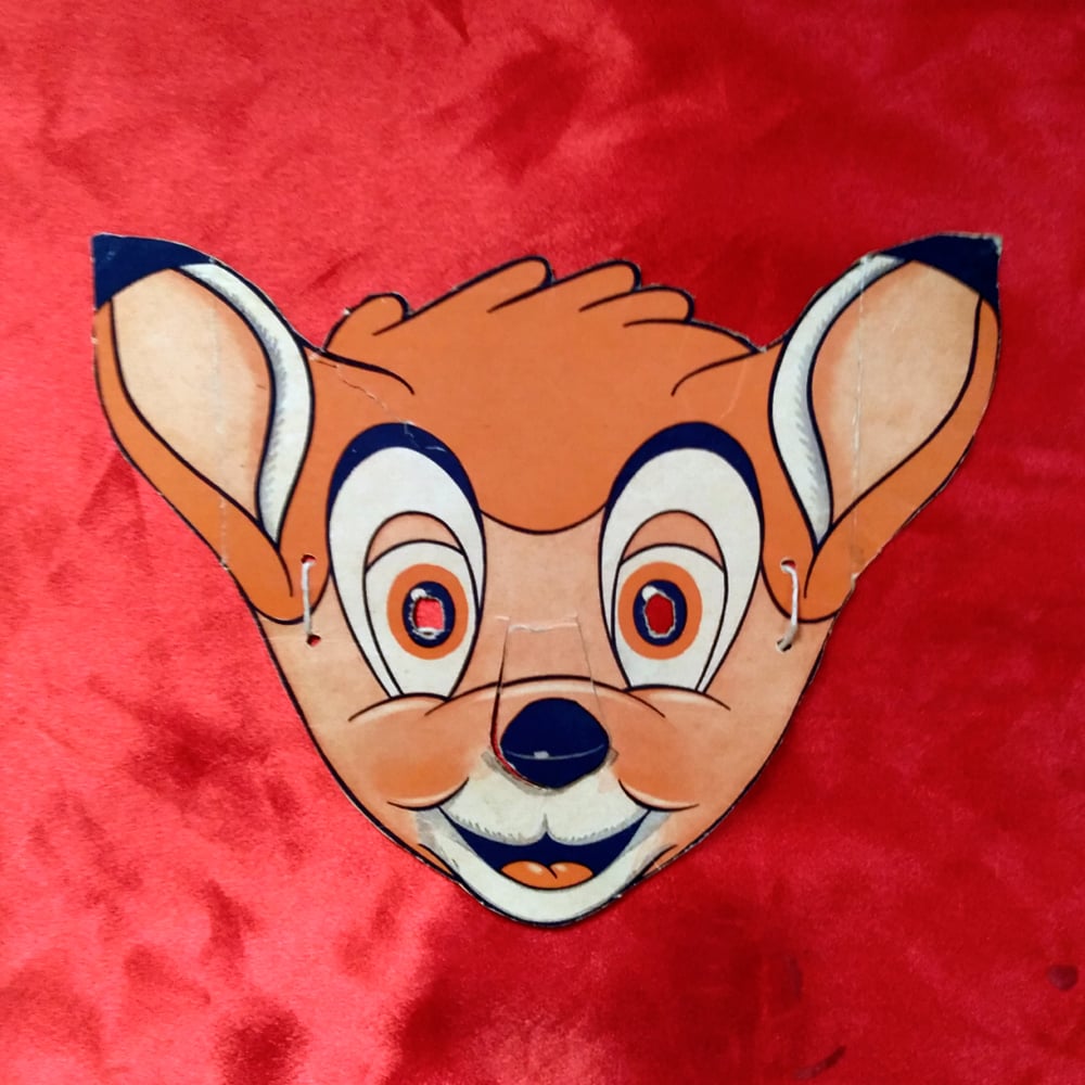 Bambi (Walt Disney) - Wheaties Cereal mask (1951) - cutout | Phony Face