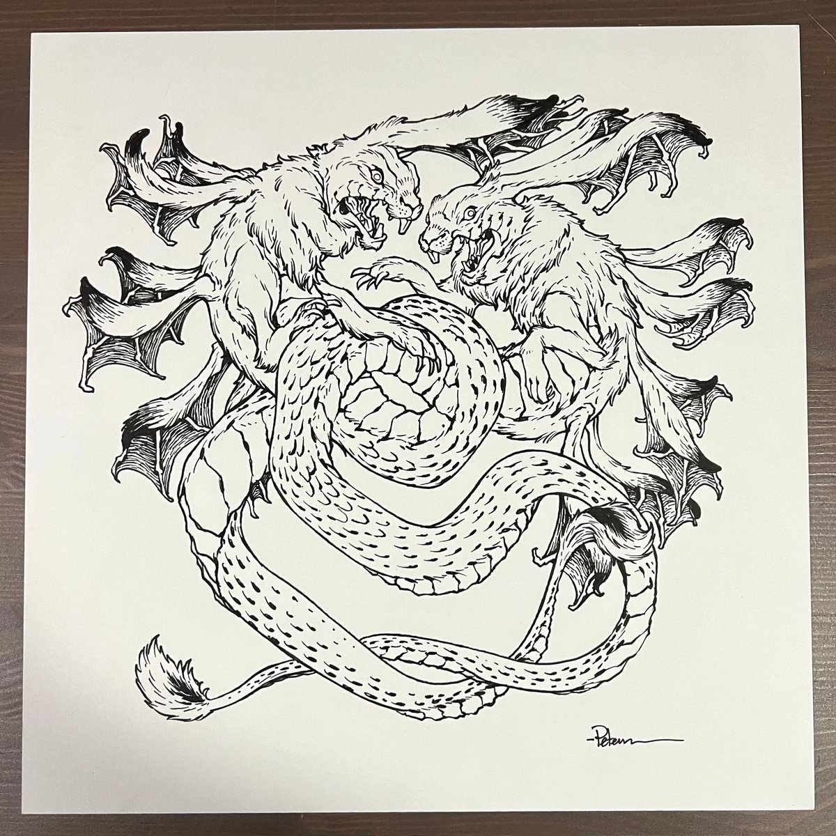 Twin Many-Winged Hare Dragon | Mouse Guard