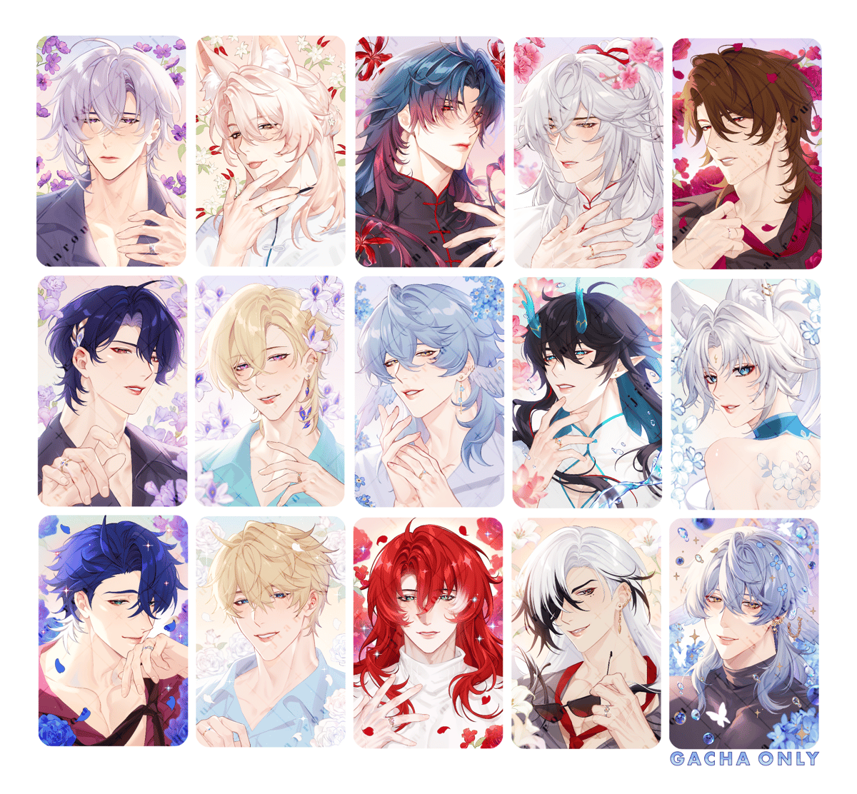 HSR Flower Series Photocard Gacha | jianrou