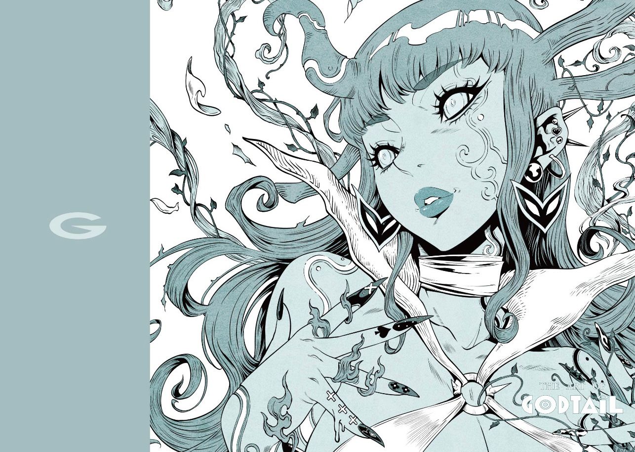 Pre-Order // Limited Godtail Artbook 2024 | INKINK Collectibles