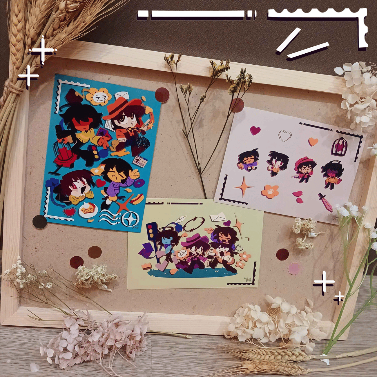 Undertale Yellow Fan-merch | viviiyon