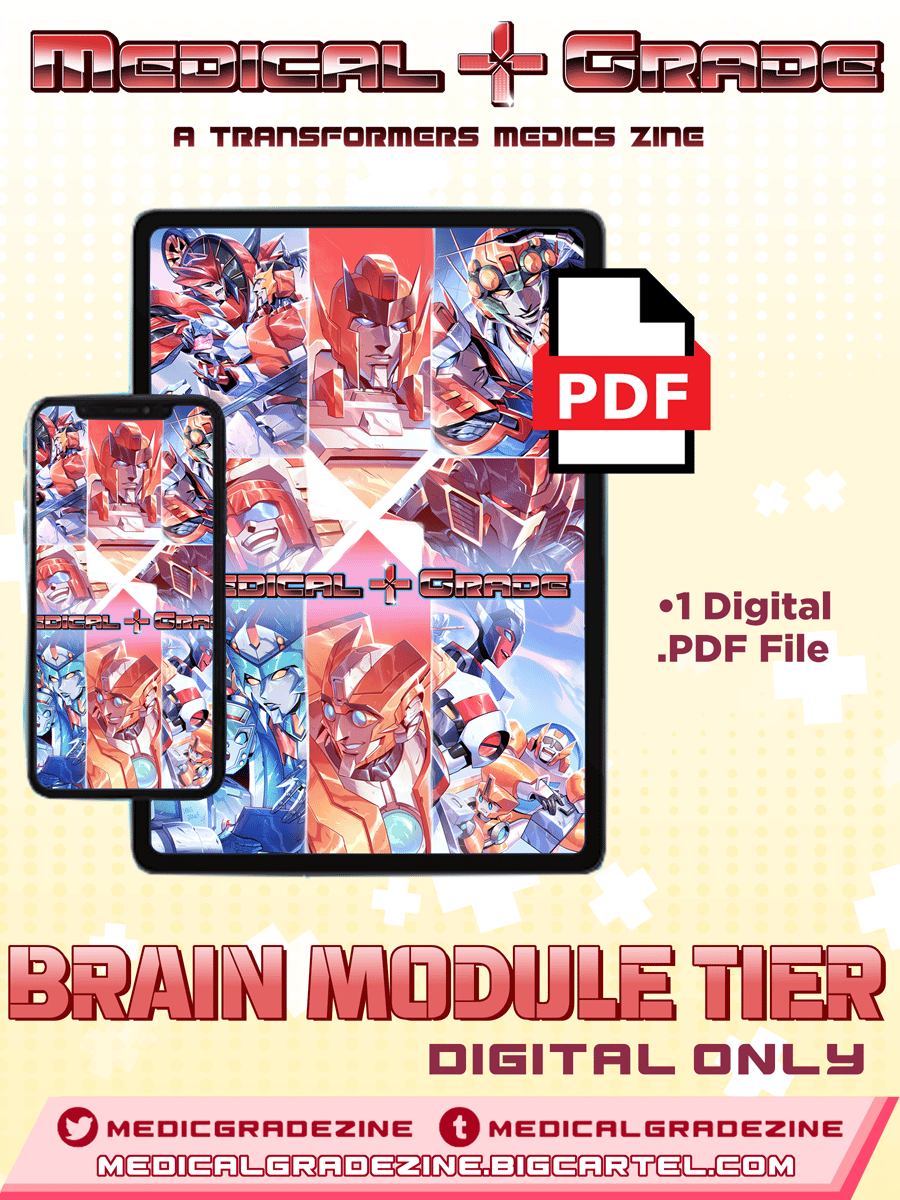 Brain Module Tier - Digital only | Medical Grade Zine