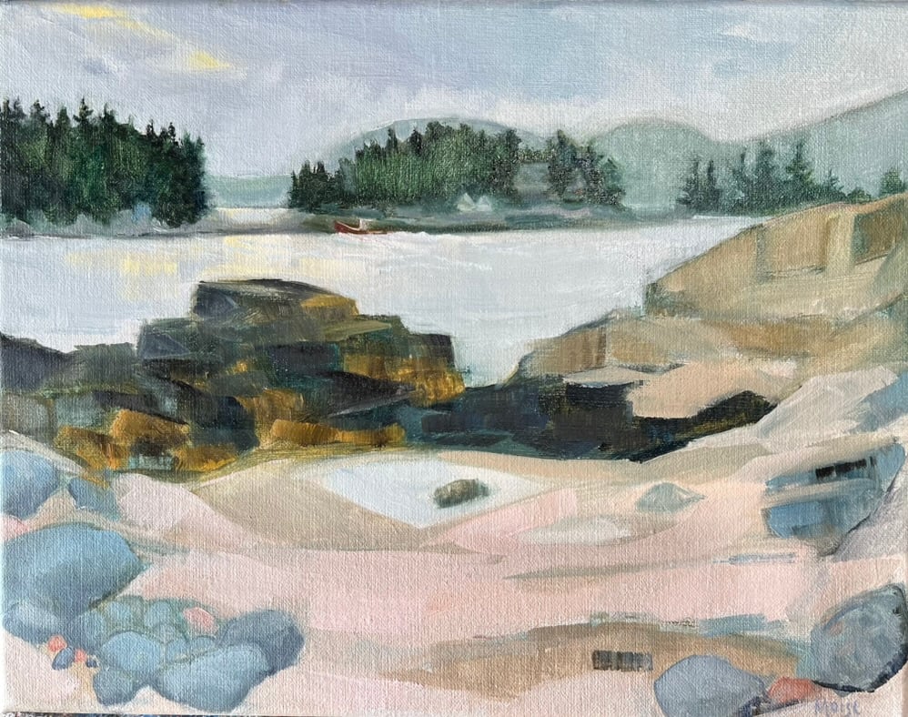 Spectacle Island | Moisepaintings