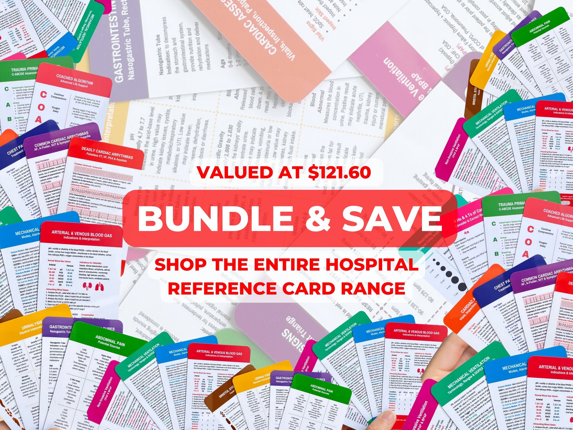10% Off Healthcare Reference Cards - Bundle & Save! | The Nursing Note
