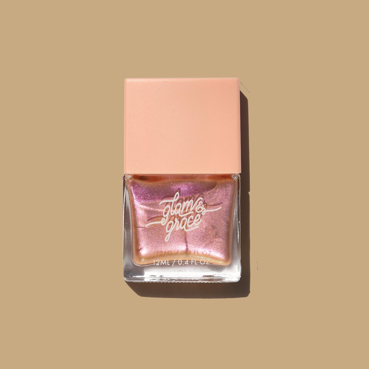 Glam Grace Non Toxic Nail Polish Pink Skies