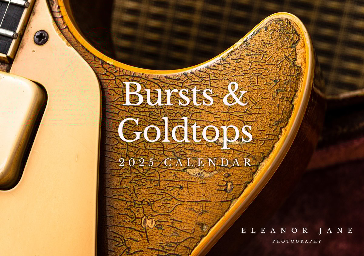 Bursts & Goldtops 2025 calendar | ELEANOR JANE