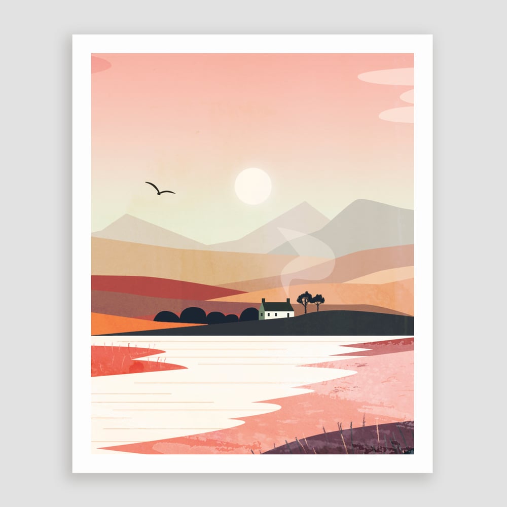 'Chimney smoke' Gaelic (Print) | Eat Haggis