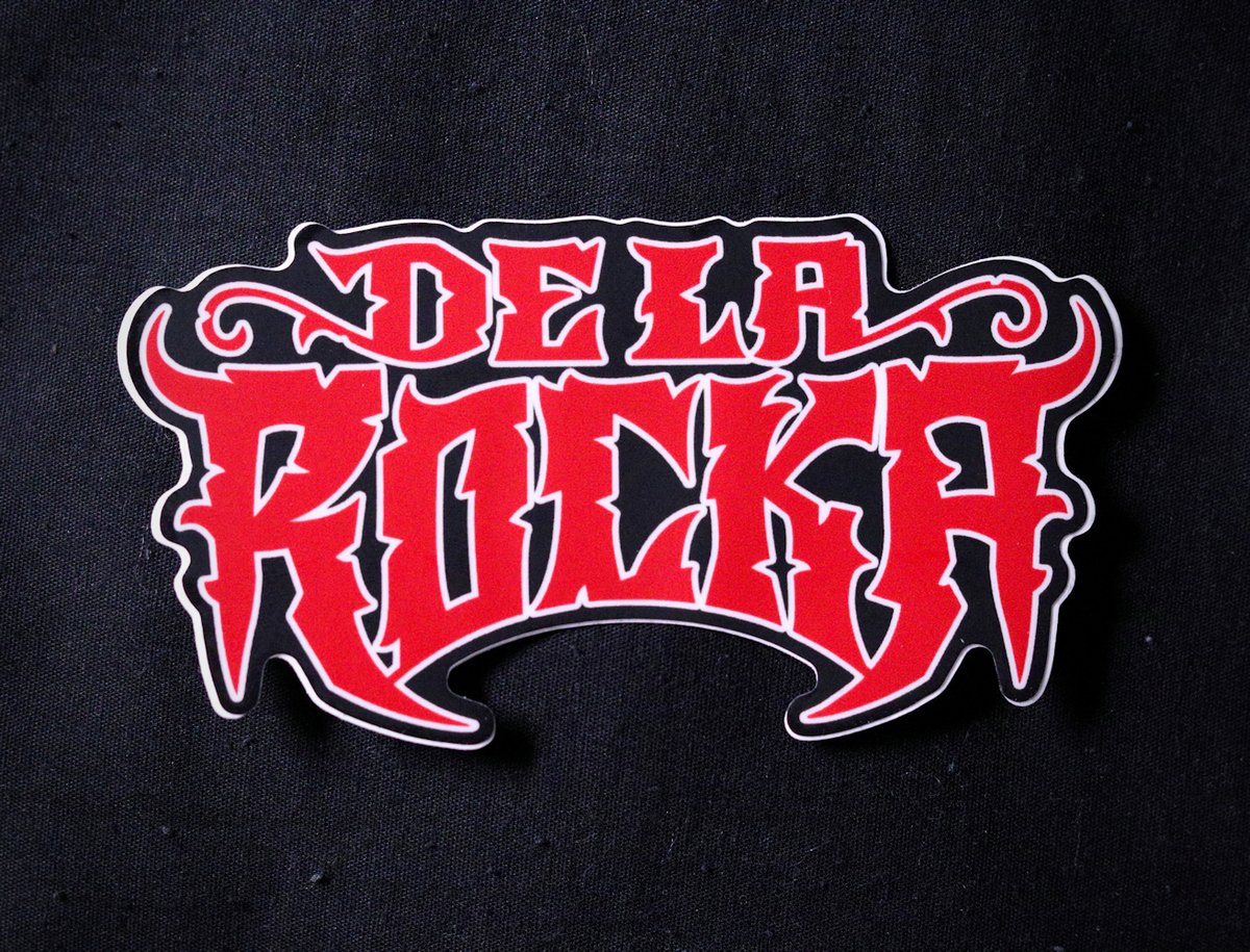 De La Rocka Logo Sticker | De La Rocka Official Website