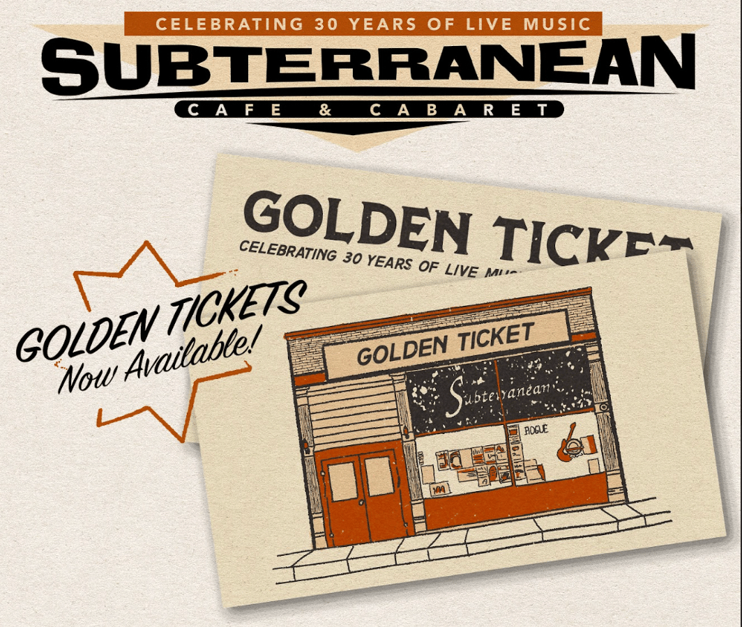 VIP #SUBT30 Golden Ticket | Subterranean Merch Shop