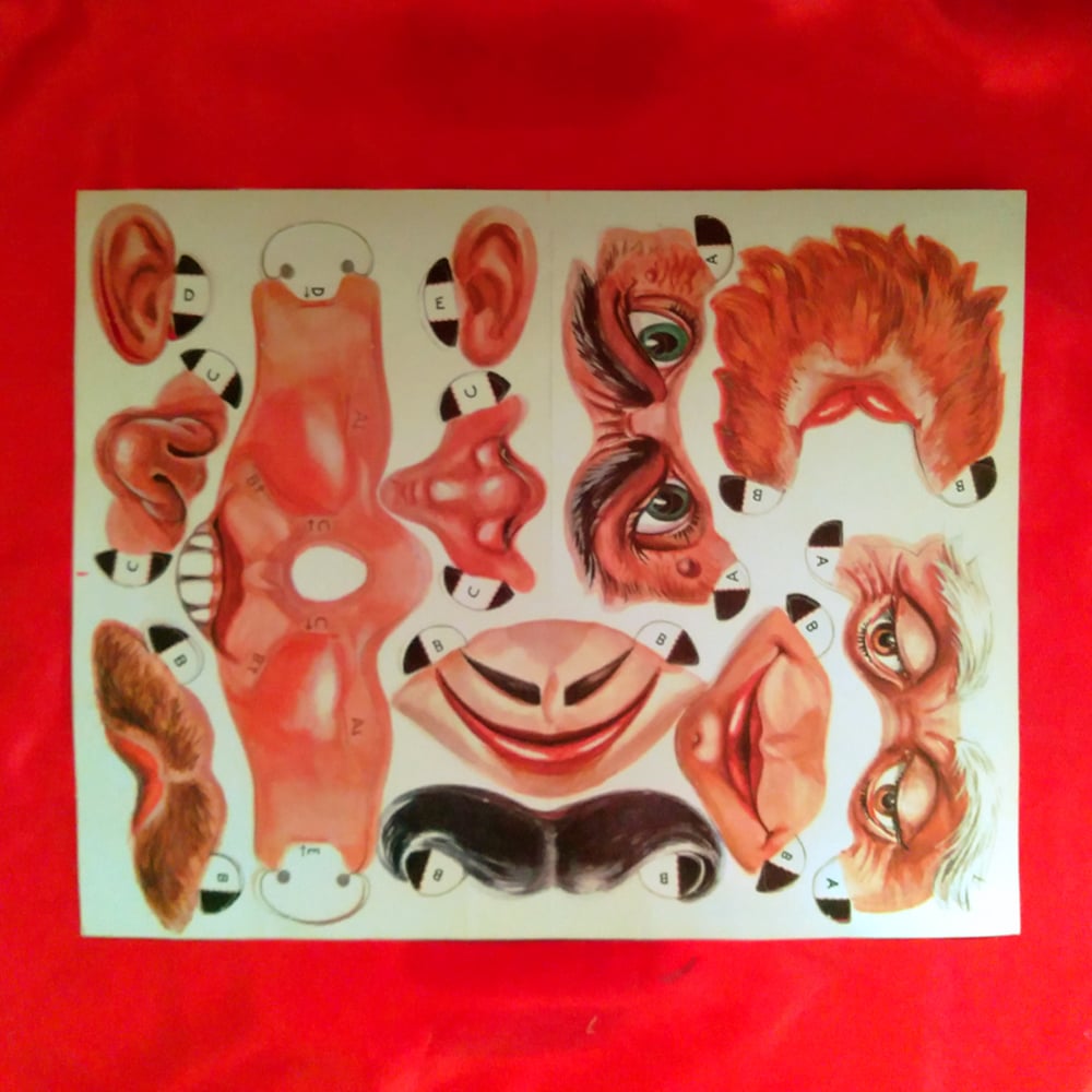 Howdy Doody (Detective Disguises) - Poll-Parrot's mask (1950s) | Phony Face