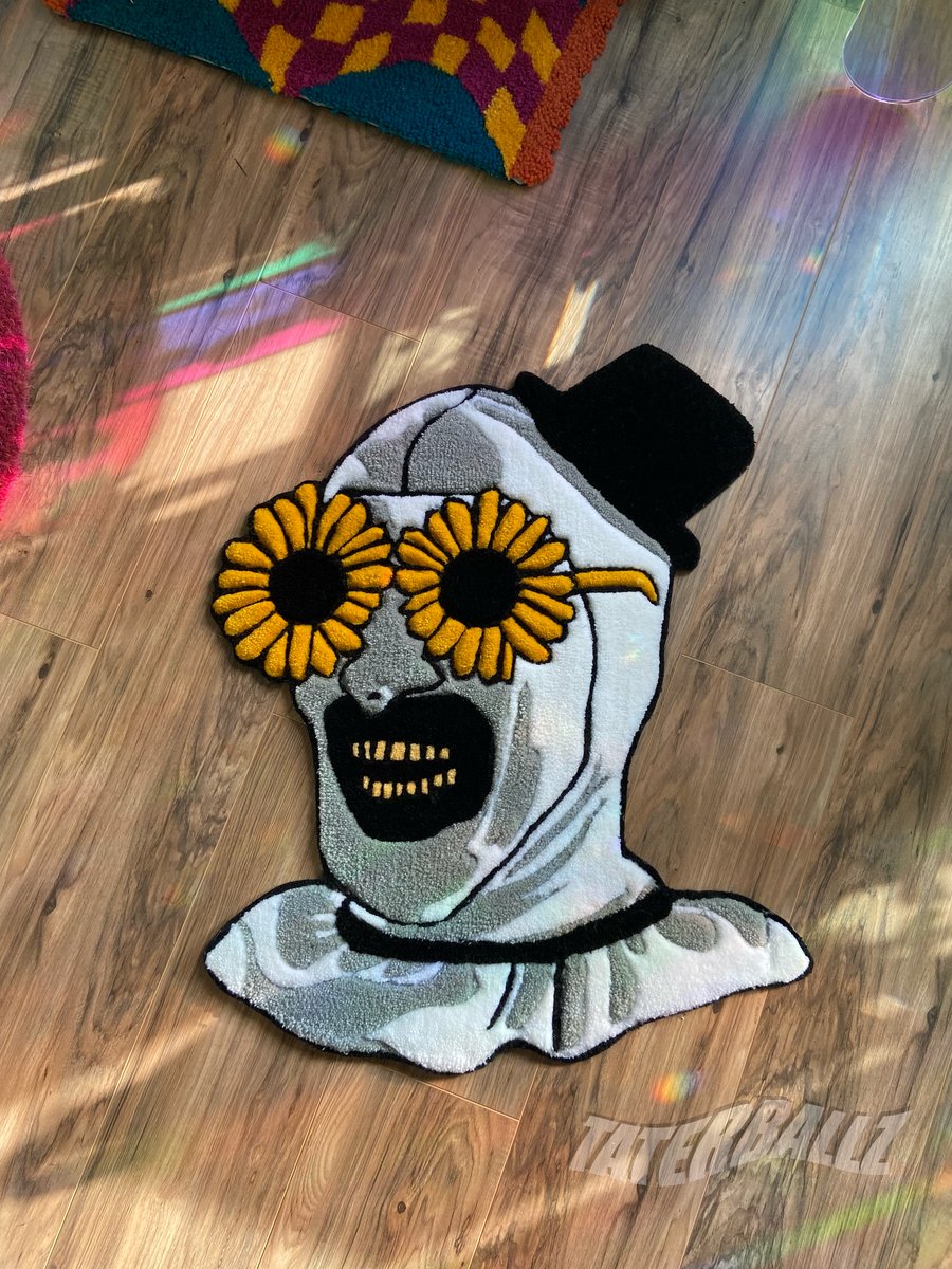 Art the Clown Terrifier Rug | taterballz